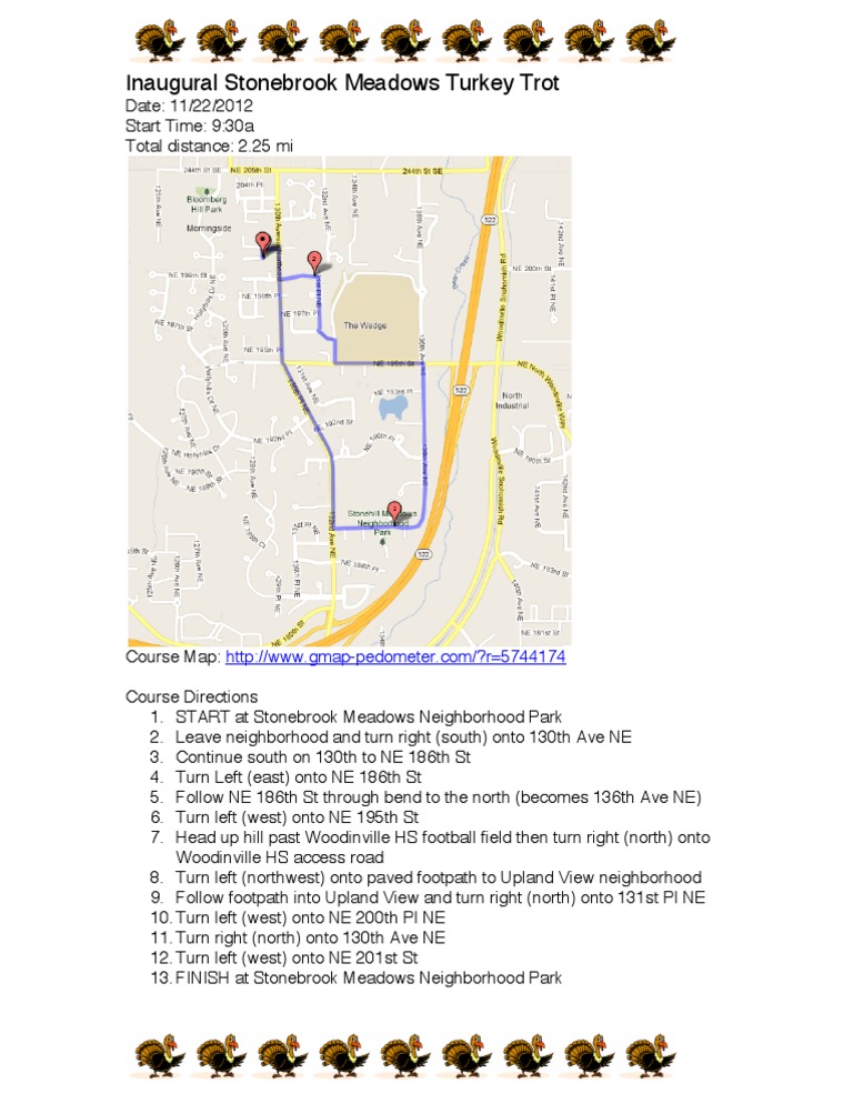 2012 Turkey Trot | PDF | Science & Mathematics