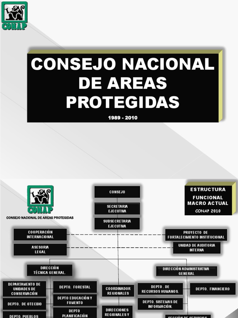 Estructura y funciones del CONAP Guatemala | PDF | Ciencia y ...