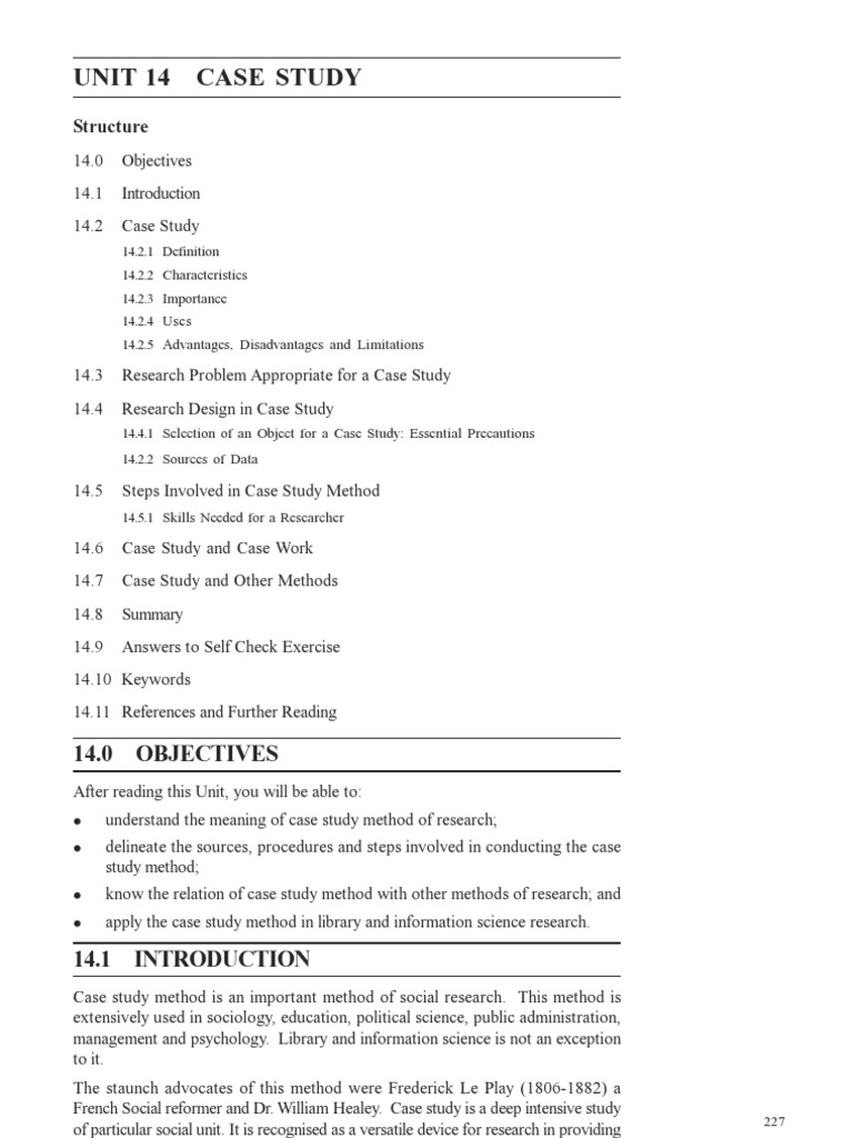 Case Study | Download Free PDF | Case Study | Research Design