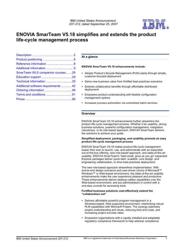 PLM Enovia Installation | PDF | Product Lifecycle | Icon (Computing)
