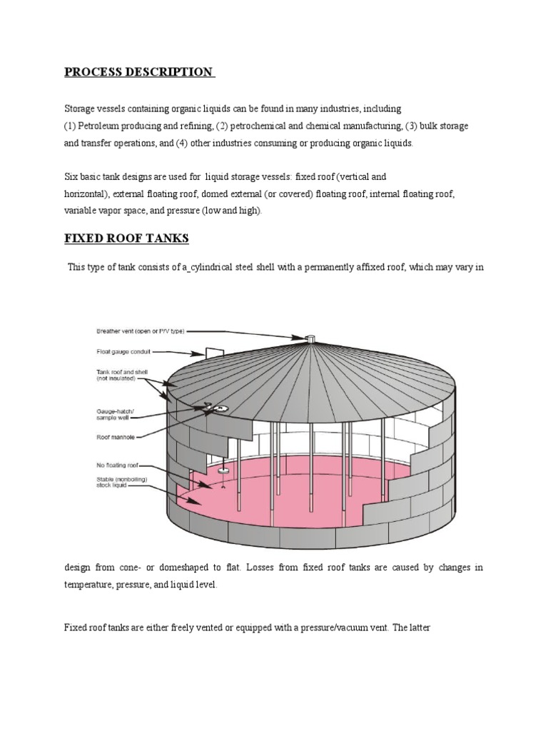 Storage Tank | PDF | Deck (Ship) | Evaporation