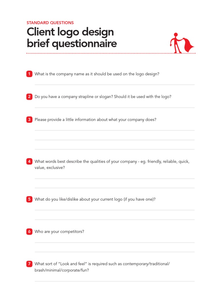 Logo Design Brief Questionnaire | PDF