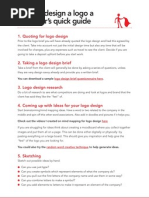 Logo Design Worksheet | PDF