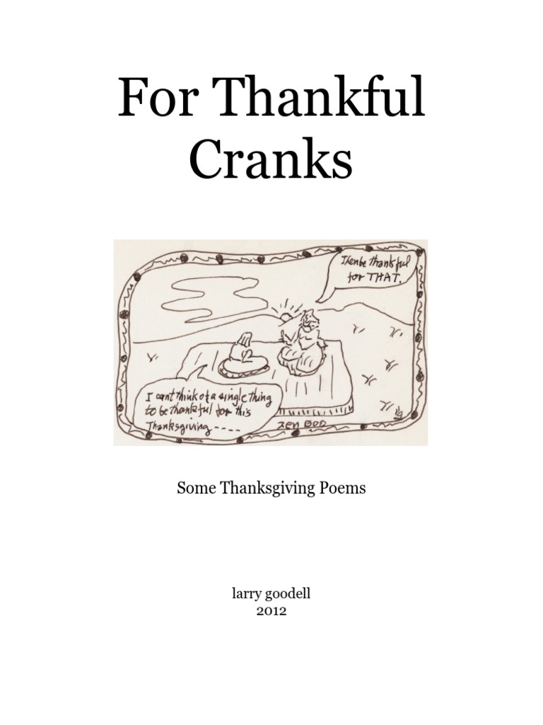 For Thankful Cranks | PDF | Foods | Agriculture