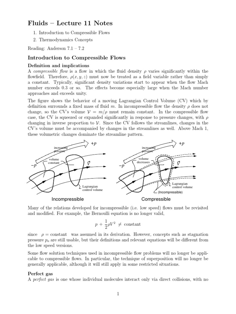 Compressible Flow | PDF | Gases | Fluid Dynamics