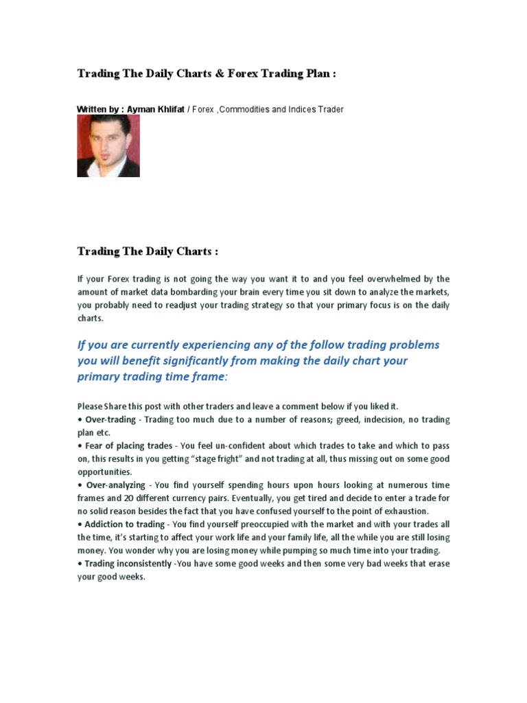 Trading The Daily Charts | PDF | Foreign Exchange Market | Patience