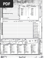 Hero System 6th Edition Character Sheet | PDF