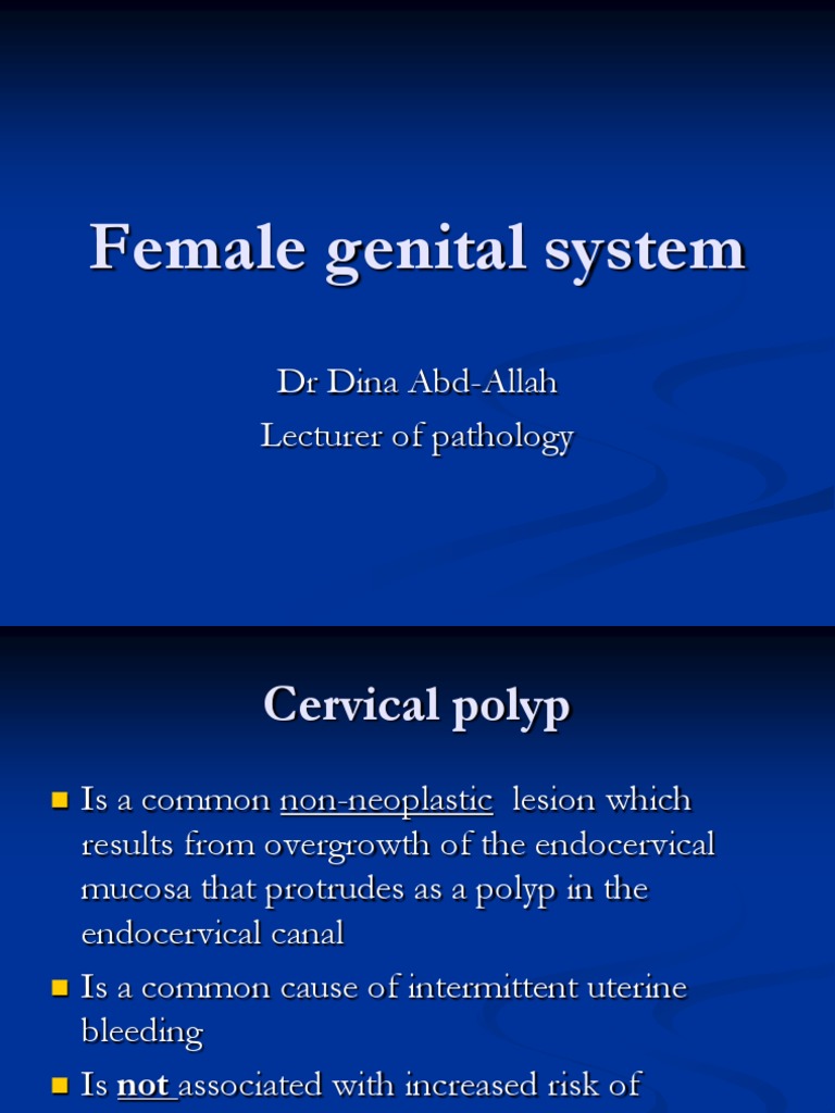Cervical Polyps vs. Cancer Overview | PDF | Cervical Cancer | Anatomy