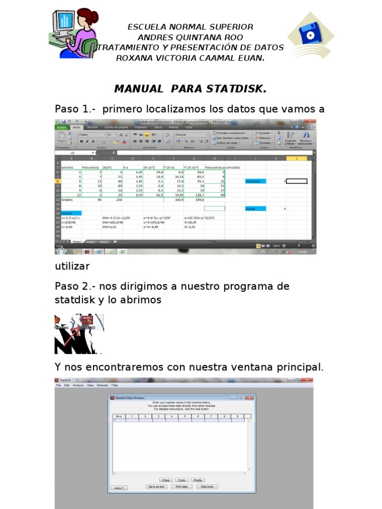 Manual para Statdisk | PDF | Informática