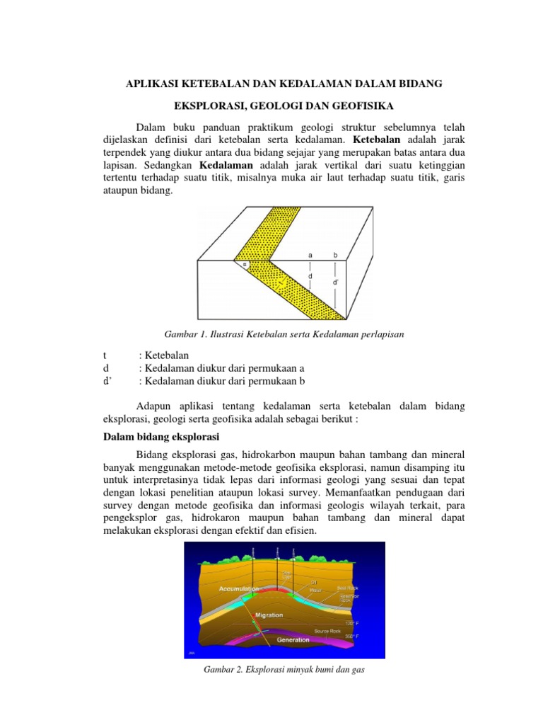 Aplikasi Tentang Ketebalan Dan Kedalaman | PDF | Ilmu Sosial