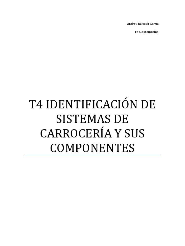 Cuestiones T4 (Amovibles) | PDF | Suspensión (Vehículo) | Vehículos de ruedas