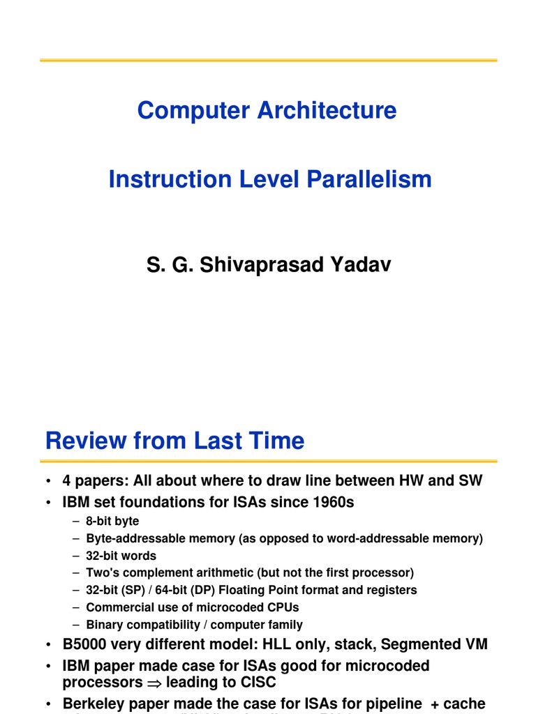 Overcoming Instruction Level Parallelism Limitations Through Compiler Techniques and Hardware ...