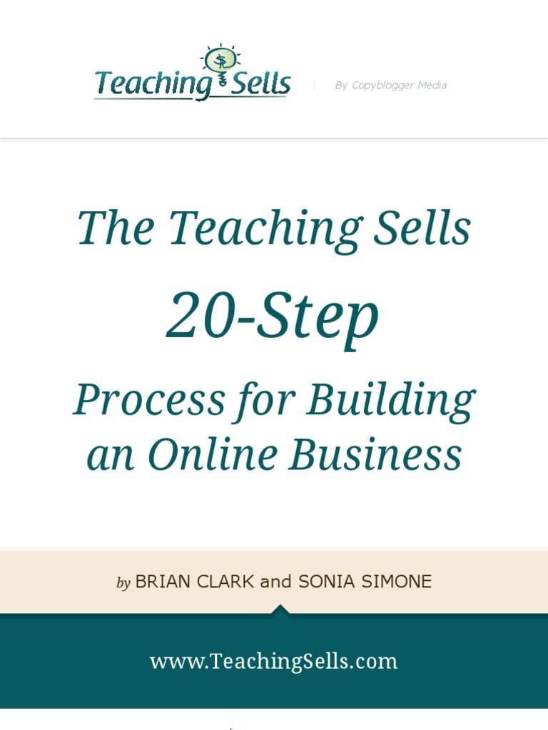 Teaching Sells Roadmap 2012 | PDF