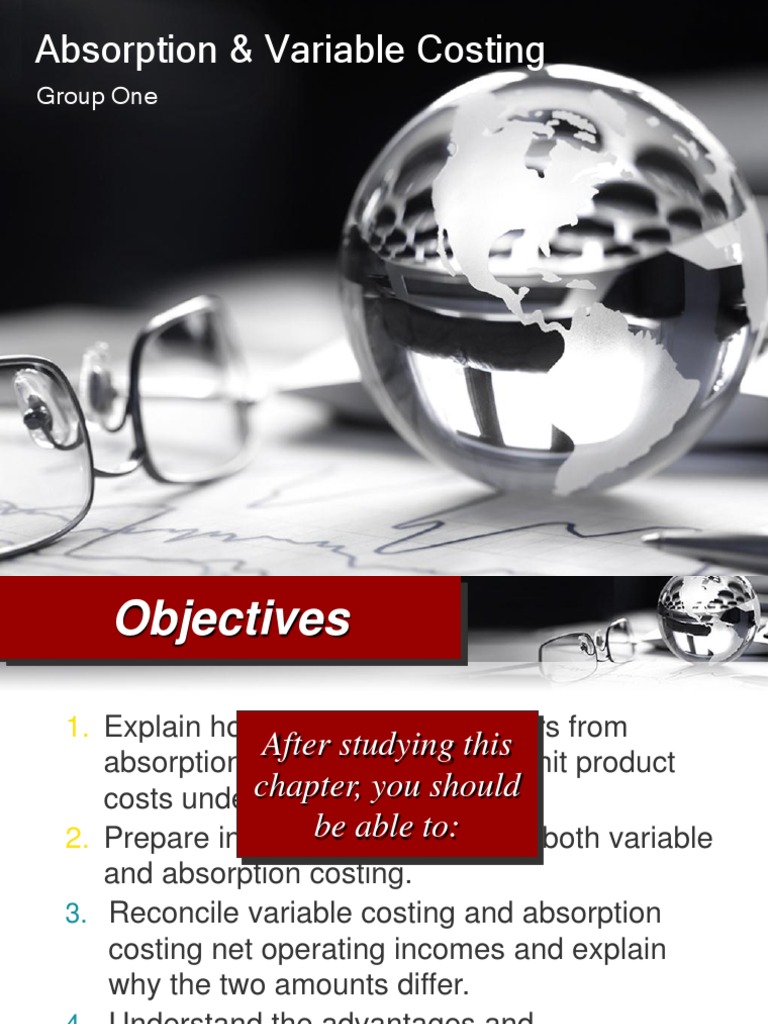 Absorption & Variable Costing | PDF | Cost Of Goods Sold | Inventory