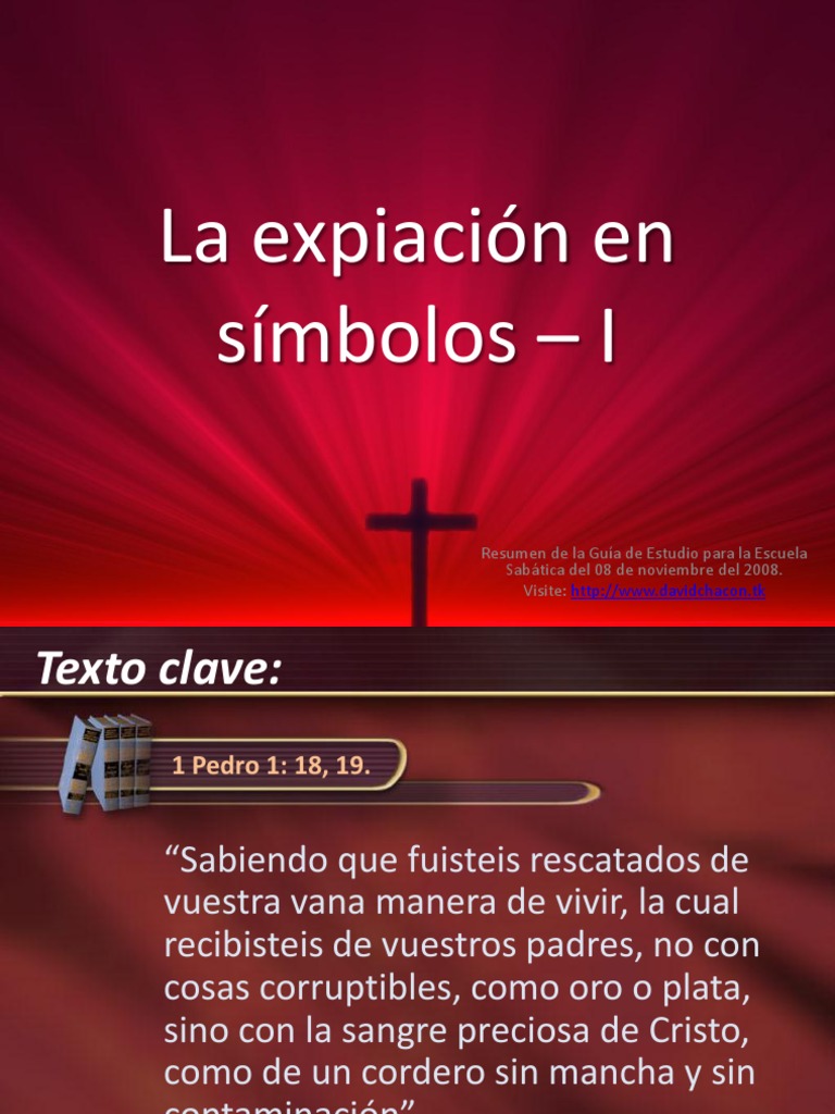 06 4t La Expiacion en Simbolos | PDF | Expiación en el cristianismo ...