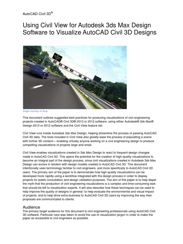 Civil 3d - Civil View | PDF | Autodesk 3ds Max | 3 D Modeling