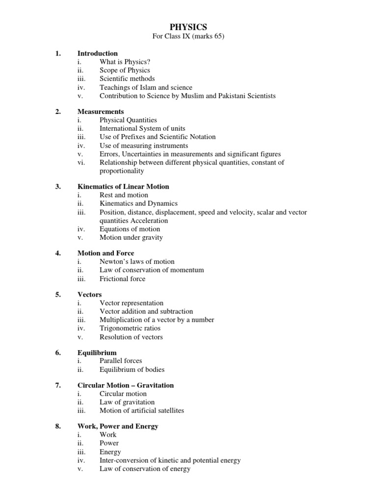Physics Ssc1 2 | Force | Heat