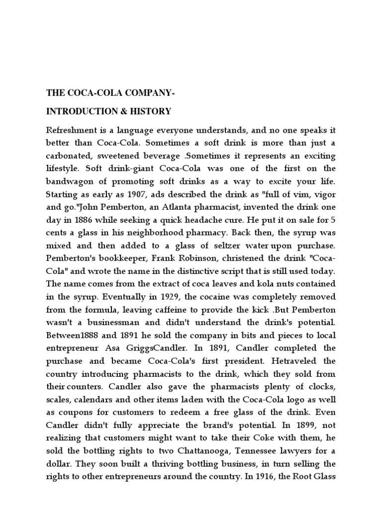 Pestel Analysis of Coca | PDF | Coca Cola | Pepsi Co