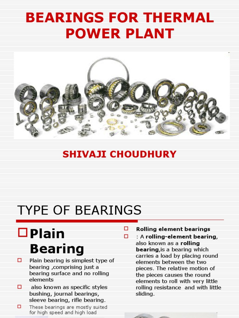 Bearing Design | PDF | Bearing (Mechanical) | Transmission (Mechanics)