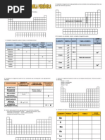 Sopa de Letras de Tabla Periódica de Los Elementos Químicos | PDF ...