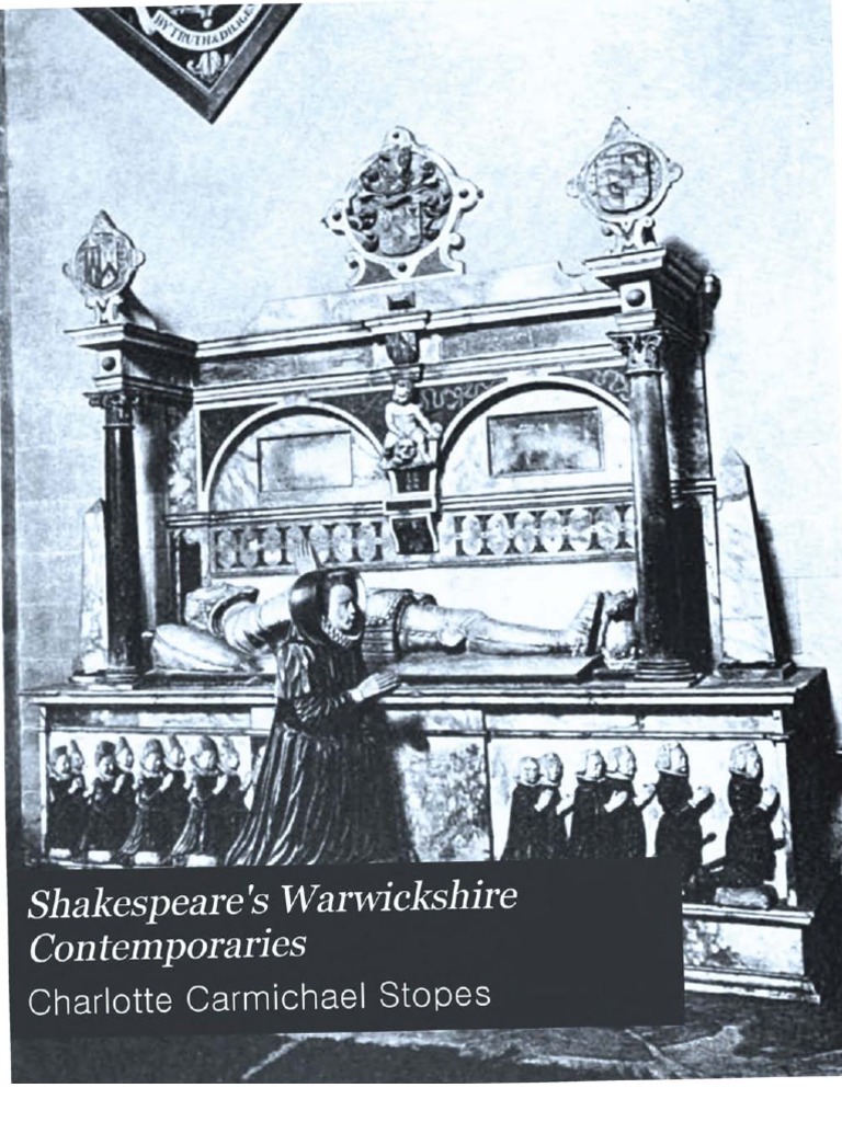 Shakespeare's Warwickshire Contemporaries by Charlotte Carmichael ...