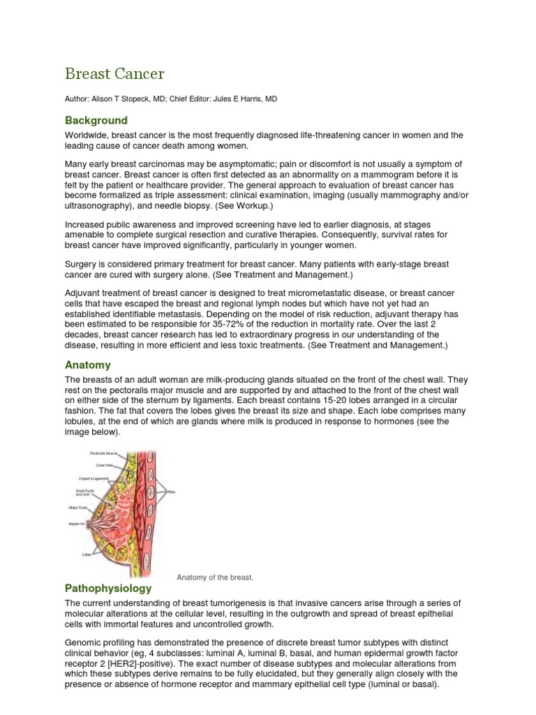 Breast Cancer | PDF | Breast Cancer | Mammography