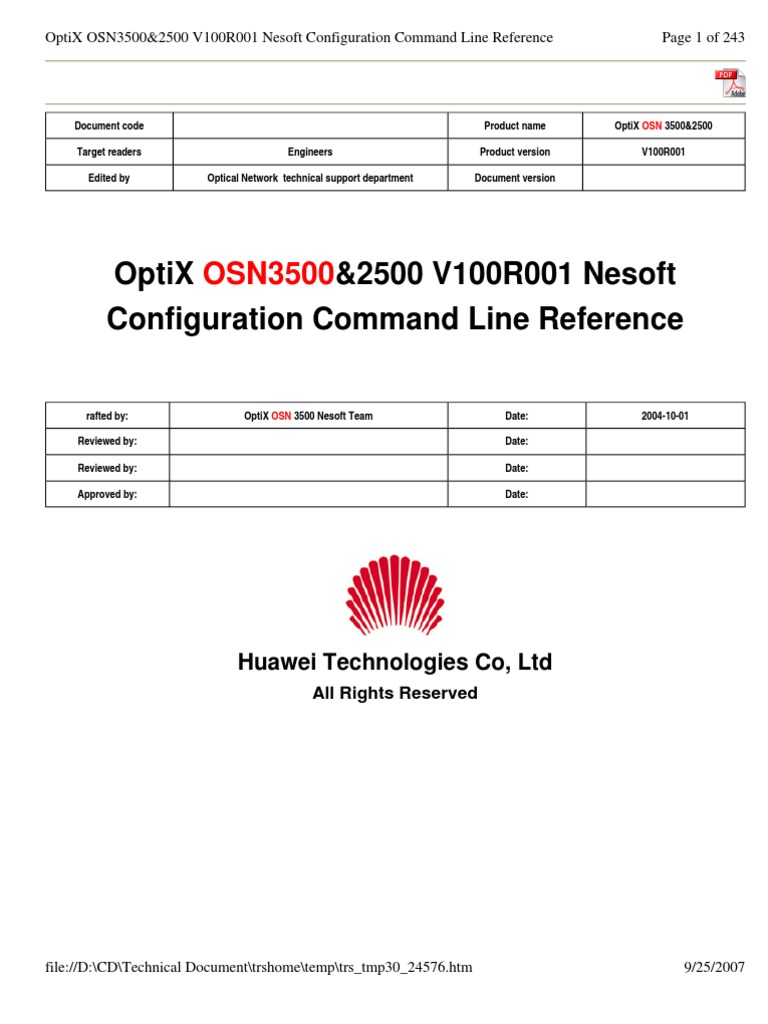 Nesoft Configuration Command Line Reference | PDF | Parameter (Computer Programming) | Command ...