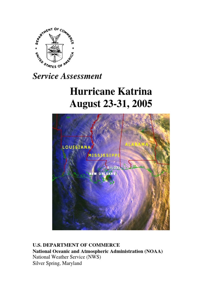 Hurricane Katrina August 23-31, 2005: Service Assessment | PDF ...