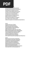 Pagsamo LYRICS | PDF
