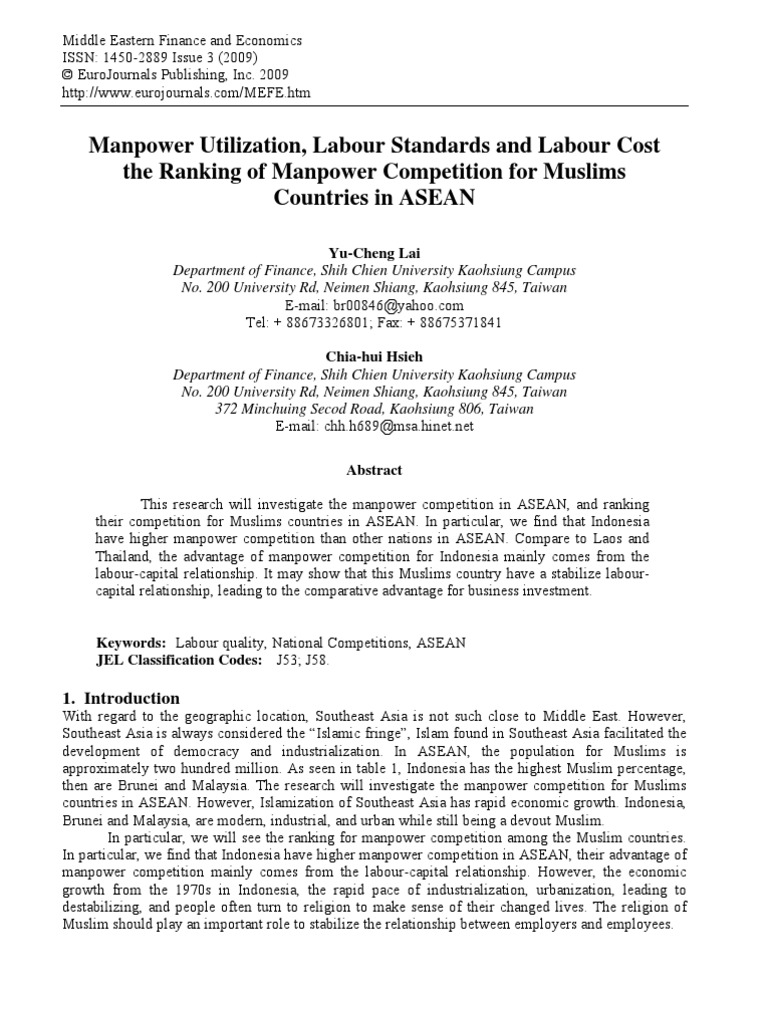 Manpower Utilization and Techniques | PDF | Human Resources | Employment