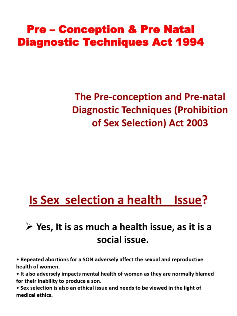 PNDT Act: Guidelines and Regulations | PDF | Fine (Penalty) | Crime ...