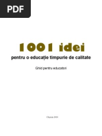 Proiect Tematic Primavara Anotimpul Armoniei | PDF