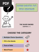 Chapter Summaries (The Silver Sword) | PDF