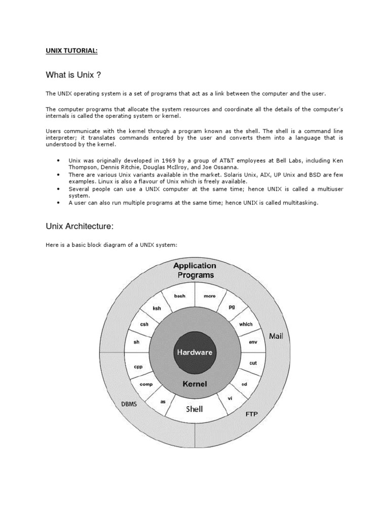 Unix Commands Document | PDF | Computer File | Unix