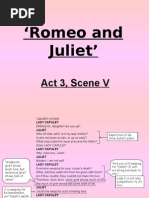 Romeo and Juliet Annotated (Act 3 Scene 5) | PDF | Romeo And Juliet
