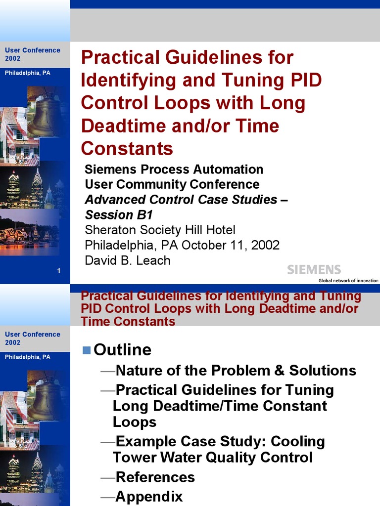Practical Guidelines For Identifying and Tuning PID Control Loops With Long Deadtime And/or Time ...