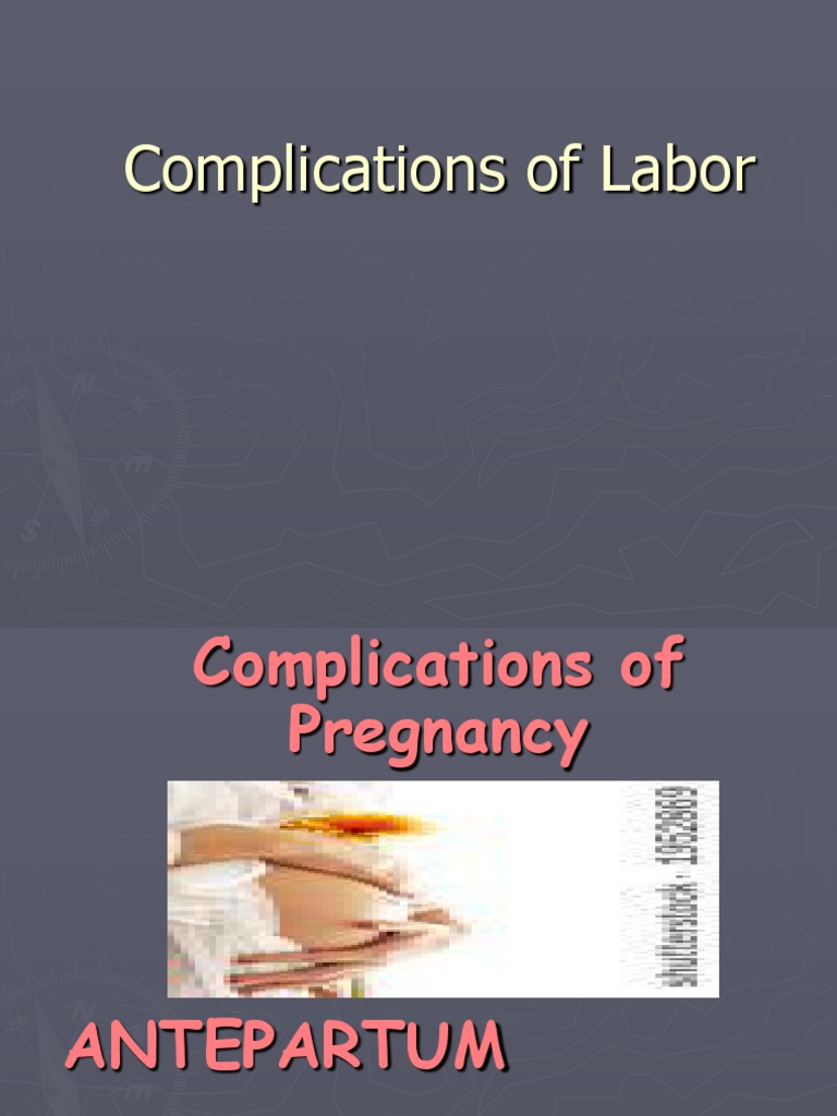 Maternal Complications | Preterm Birth | Childbirth