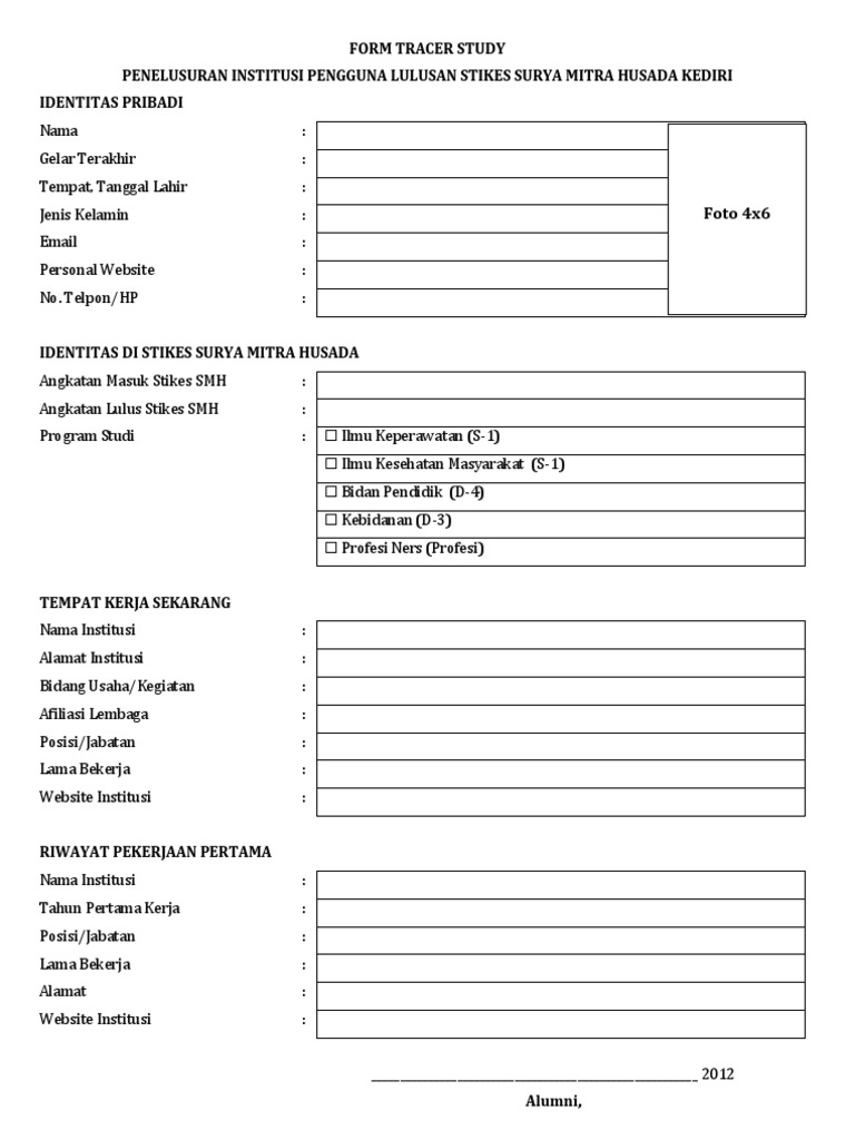 Form Tracer Study | PDF