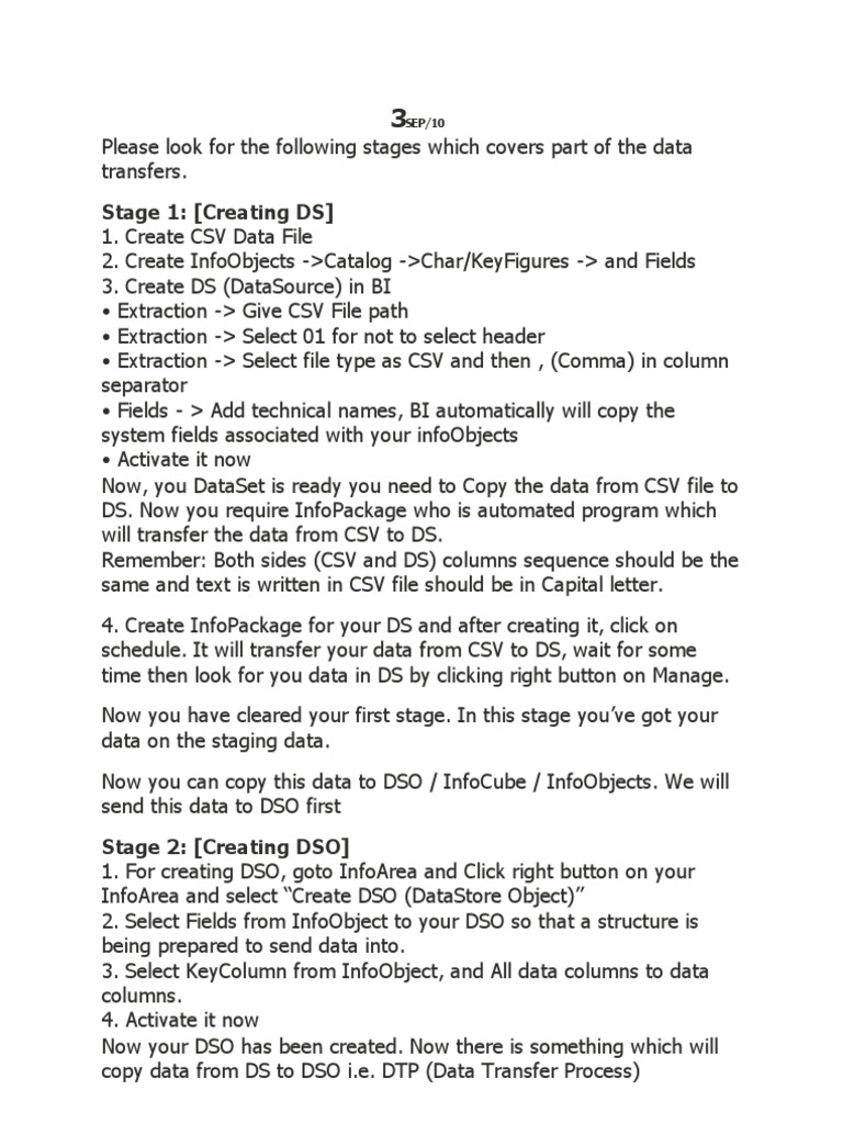 Stage 1: (Creating DS) | PDF | Comma Separated Values | Booting