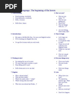 Classroom Language - Teacher PDF | PDF