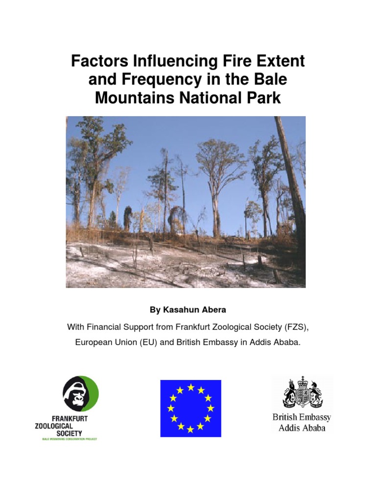 BMNP Fire Study | PDF | Wildfire | Forests