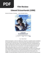 Edward Scissorhands - Cinematic Techniques | PDF