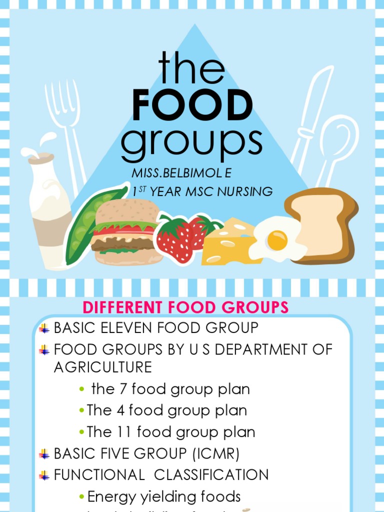 Food Groups | PDF | Vegetables | Foods