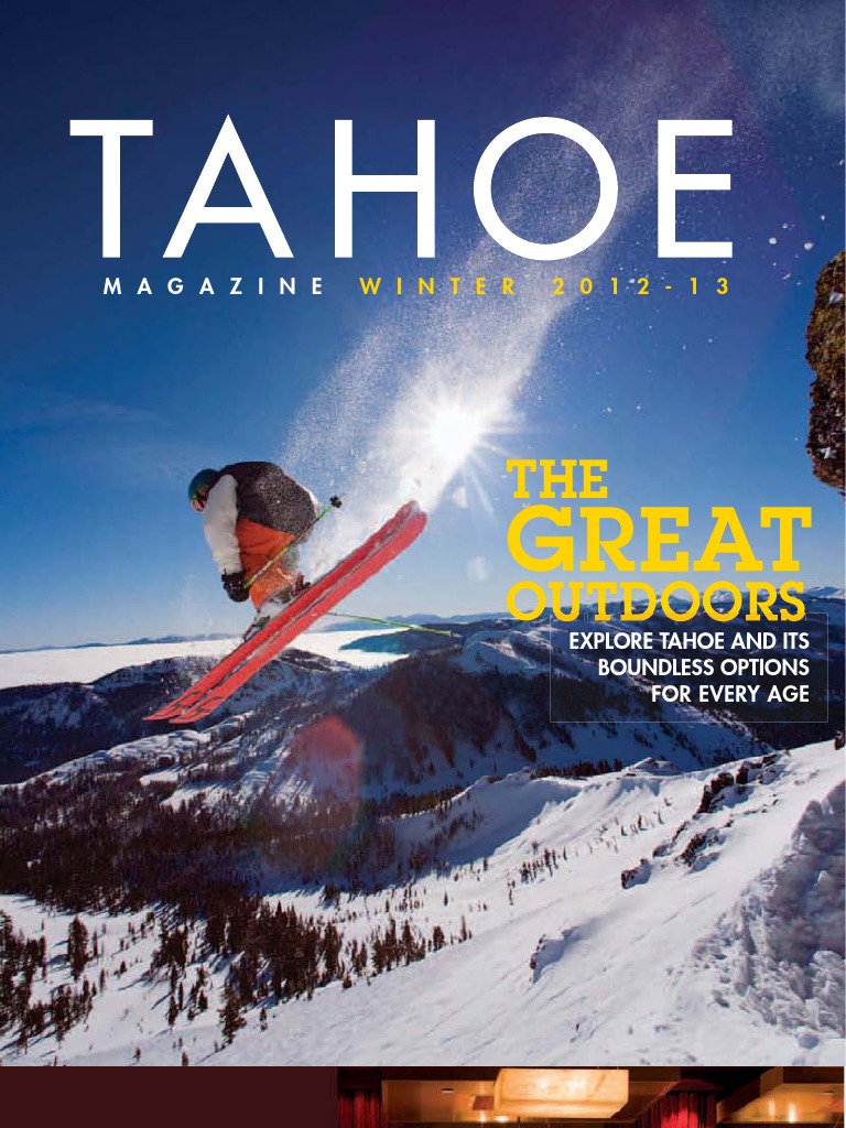 Tahoe Magazine 2012-13 | PDF | Lake Tahoe | Backpacking (Wilderness)