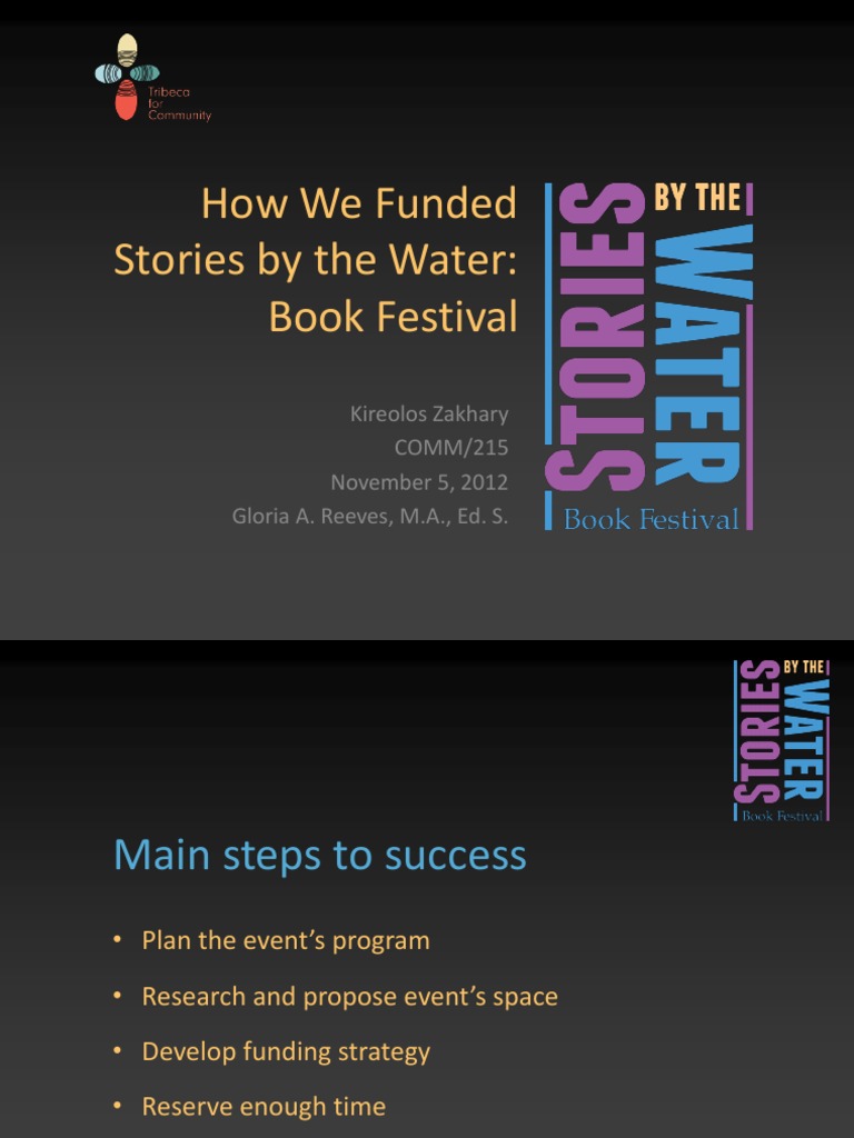 Book Festival Funding Guide | PDF