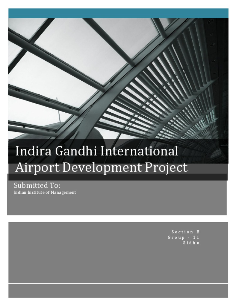 PM Project IGI | PDF | Airport | Transport