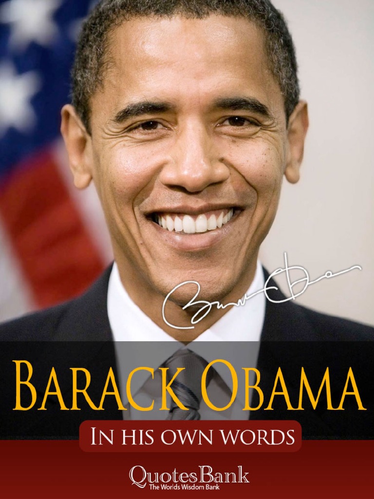 Obama in His Own Words | PDF | Barack Obama | John Mc Cain