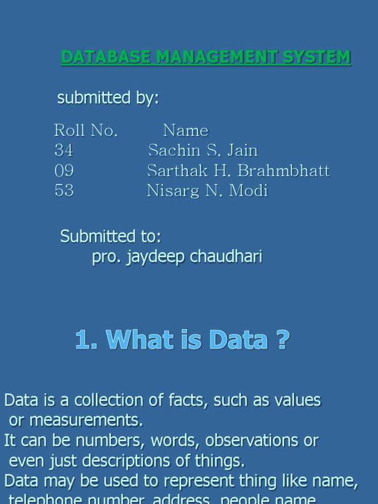Final Dbms | PDF | Relational Database | Databases