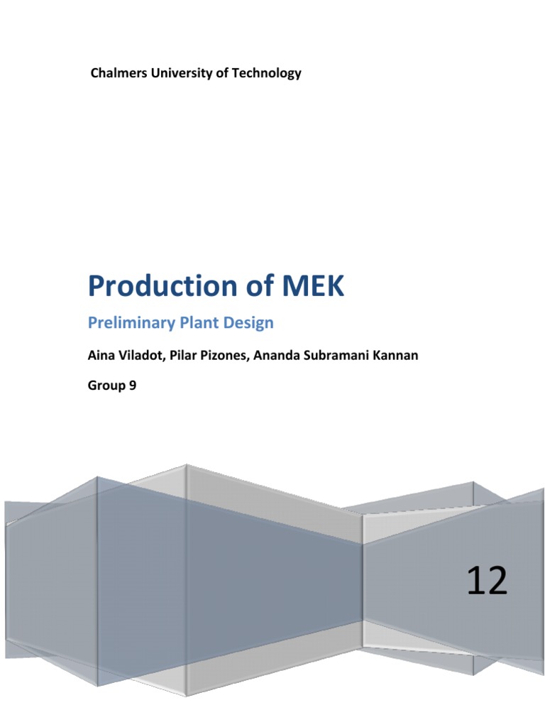 PPD Final Report Group 9 | PDF | Distillation | Heat Exchanger