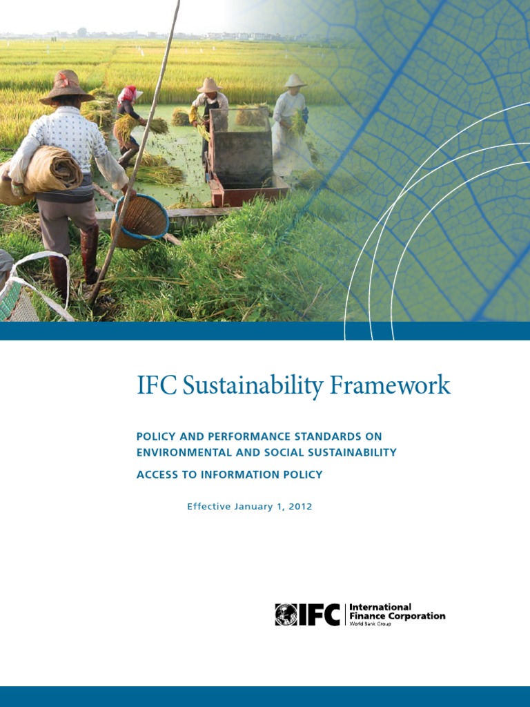 IFC Sustainability +framework | PDF | International Finance Corporation ...